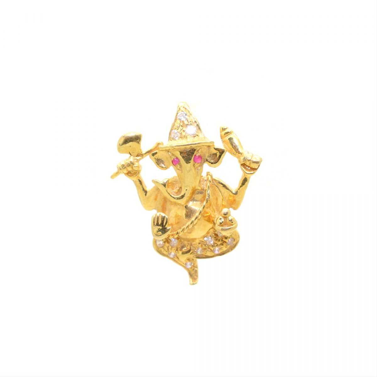 Gold Ganesh Men’s Locket – Gahana Online
