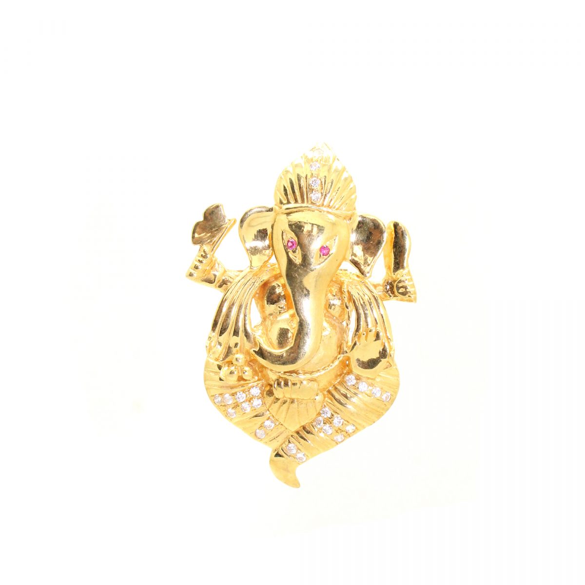 Gold Ganesh Men’s Locket – Gahana Online